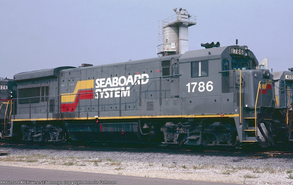 Seaboard System U36B #1786, at the Boyles Yard Service Center,